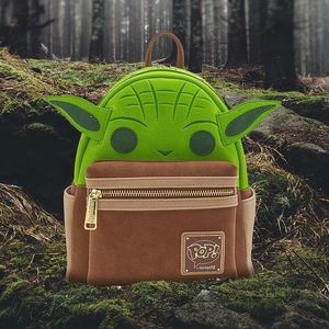Hot Topic | Bags | Nwt Disney Star Wars Yoda Loungefly Mini Backpack ...